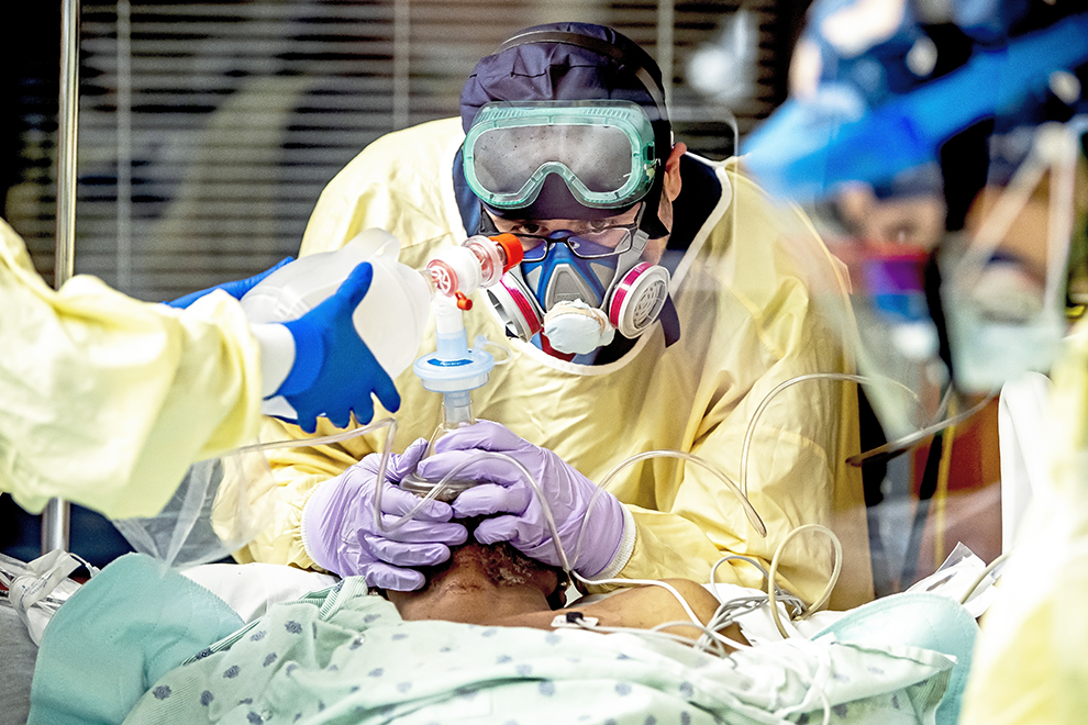 21 hours in hospital ‘red zone’: tears, frustration and grit | News ...